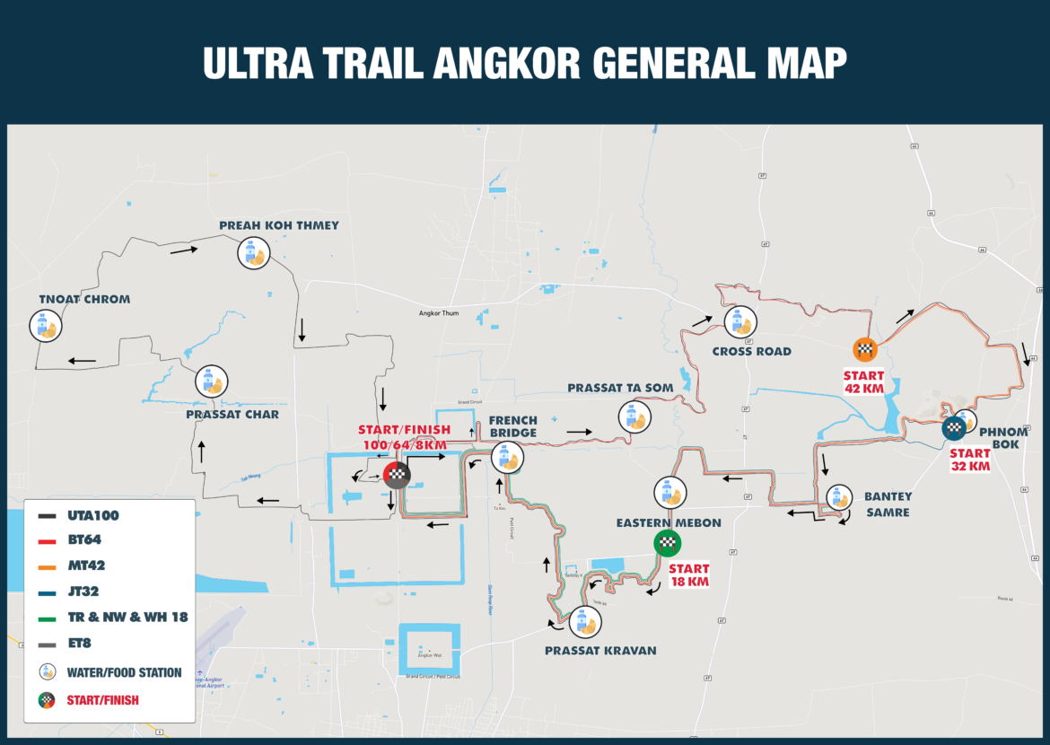 Angkor Ultra Trail / UTA 100 – Angkor Ultra-Trail